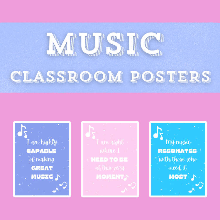 🎶 How Affirmation Posters Transformed My Music Classroom – Lessons With ...
