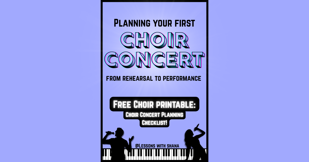 From Rehearsal to Performance: Planning Your First Choir Concert ...